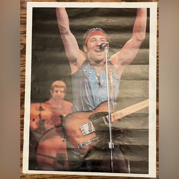 Wall Decor | Original Bruce Springsteen Poster From 8s Not A ...